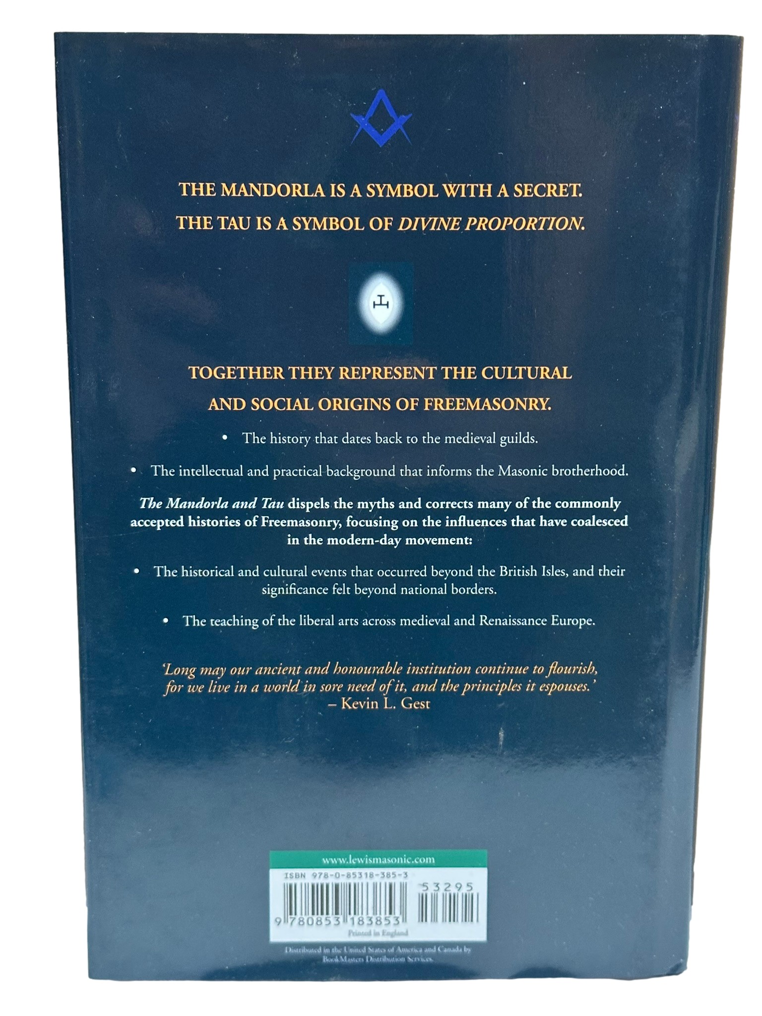 The Mandorla and Tau – Kevin L. Gest | Belper Masonic Regalia