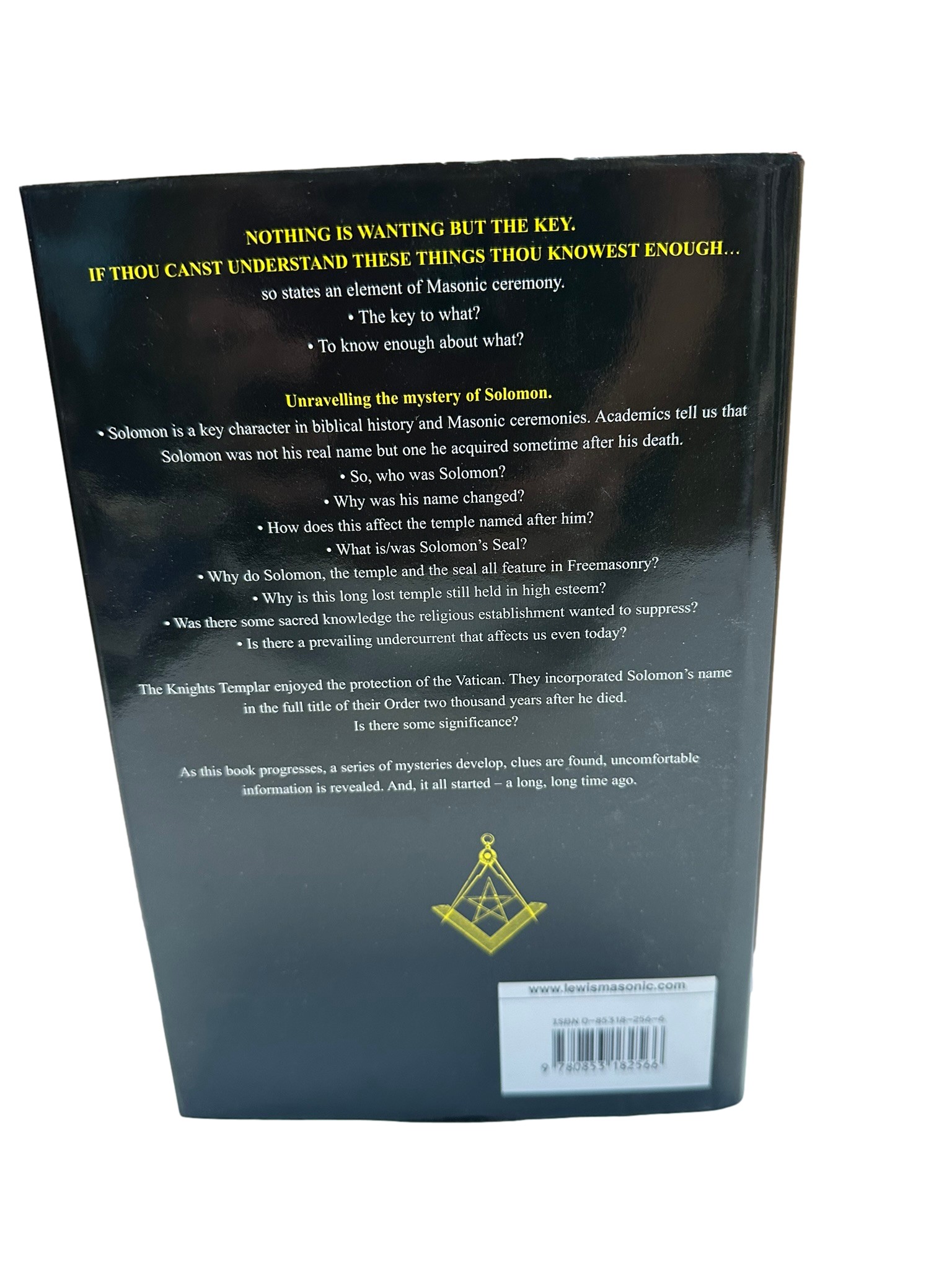 The Secrets of Solomon’s Temple – Kevin L. Gest | Belper Masonic Regalia